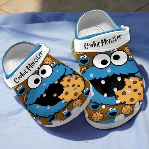 CROCS | Shoes | Cookie Monster Themed Clogs | Poshmark